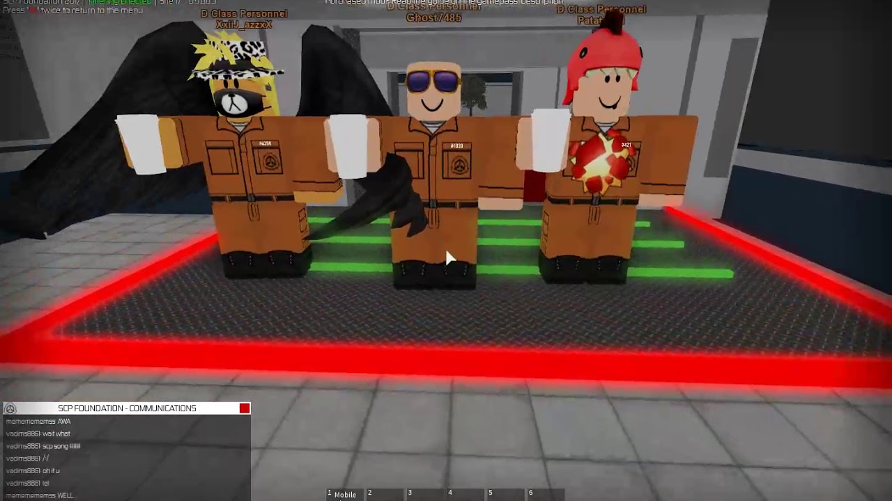 Roblox - Trolling Administrator_Mr's SCPF as MTF - YouTube