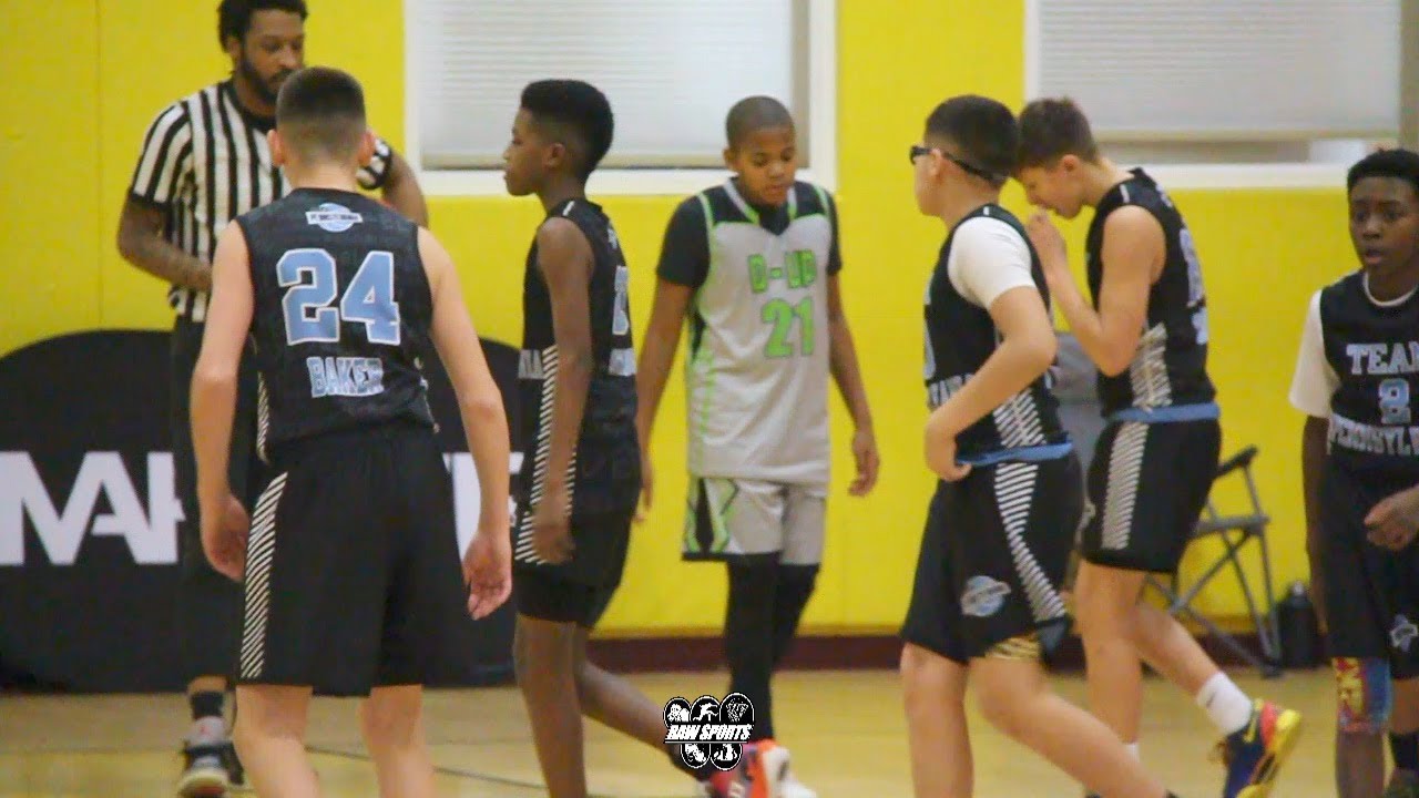 D-UP vs TEAM PENNSYLVANIA (6th Grade) MARQUEE HOOPS - YouTube