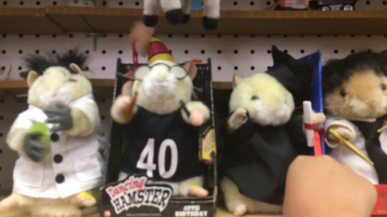 Gemmy dancing Hamsters - YouTube
