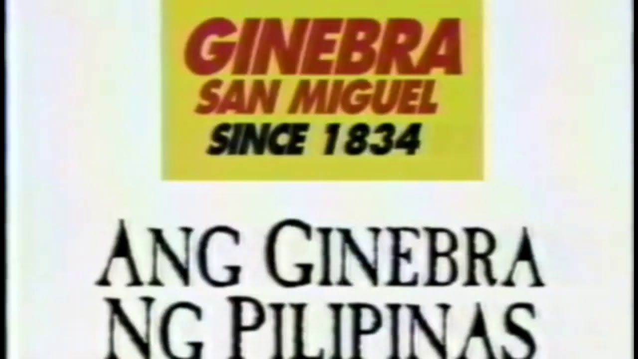 Ginebra San Miguel TV Spot 1998 - YouTube