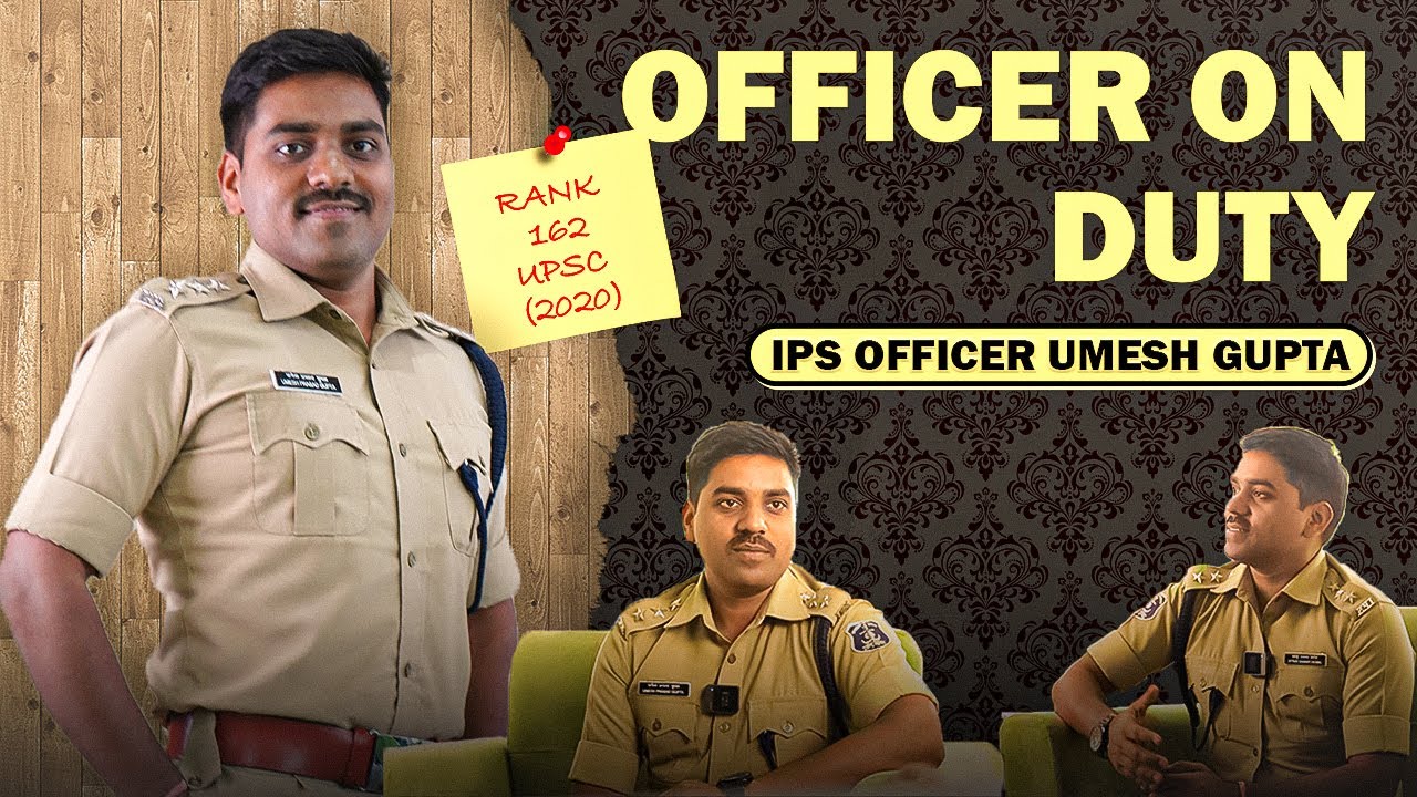 Unfiltered Conversation with UPSC topper | IPS UMESH GUPTA | CSP BILASPUR CHATTISGARH - YouTube