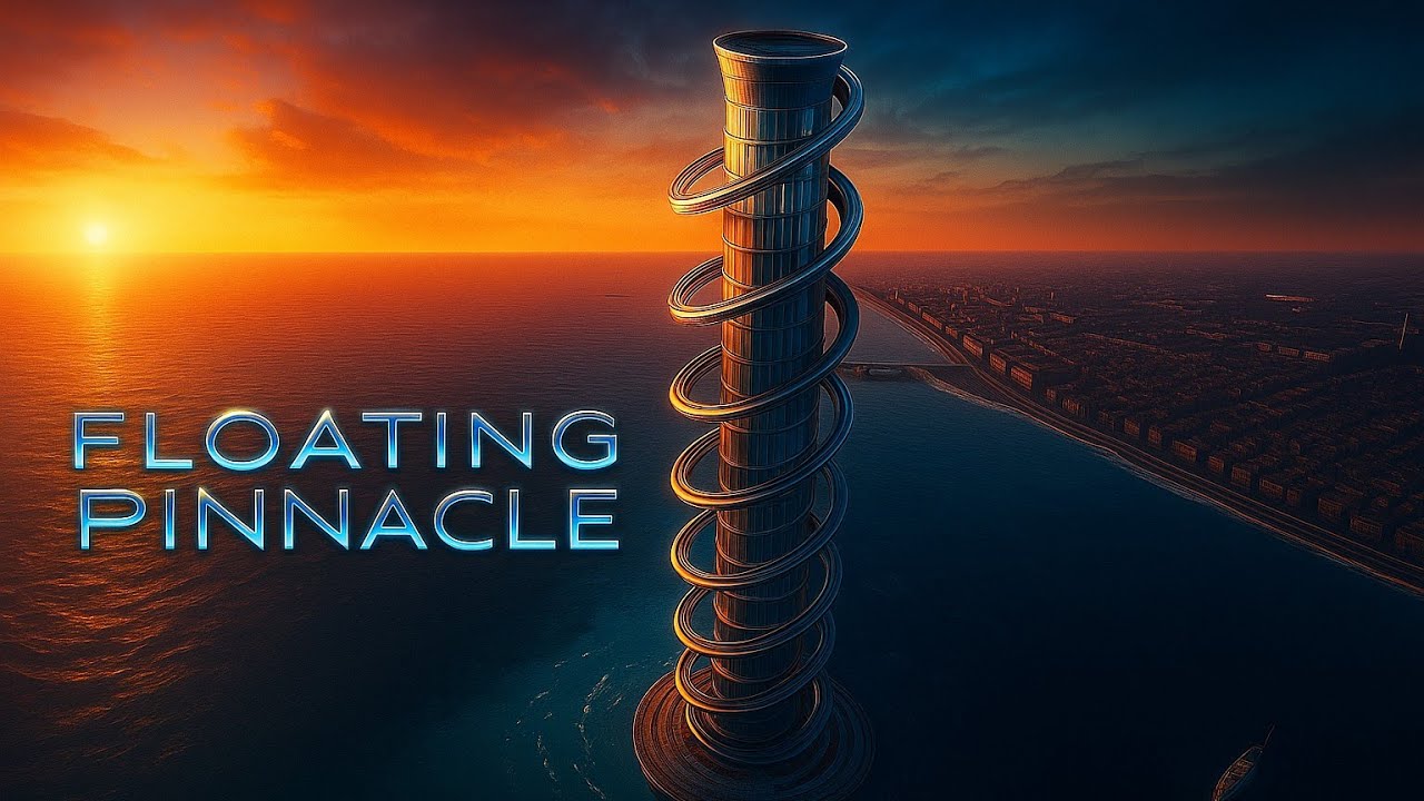 Spiraling Spire – The Futuristic Ocean Tower - YouTube