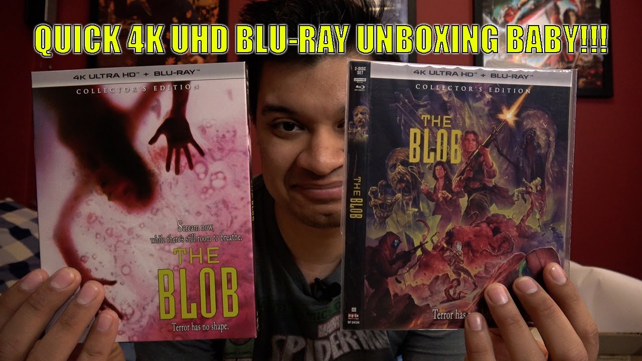 THE BLOB (1988) 4K UHD BLU-RAY SCREAM FACTORY BUNDLE UNBOXING - YouTube