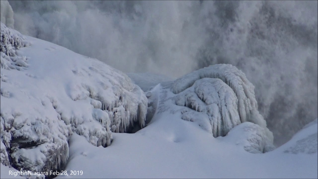 Ice Bridge at Niagara Falls (Feb.28, 2019) - YouTube