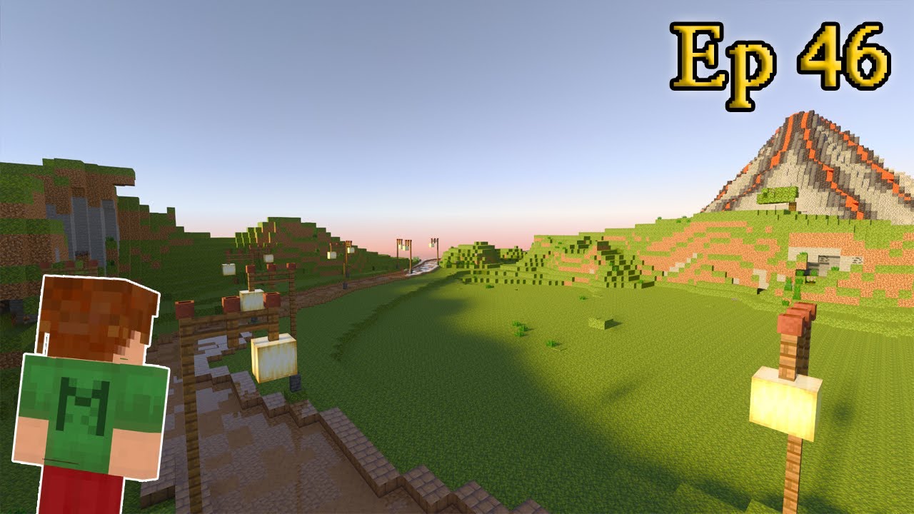 Vägar och Lyktor [Minecraft Från Grunden Ep 46] - YouTube