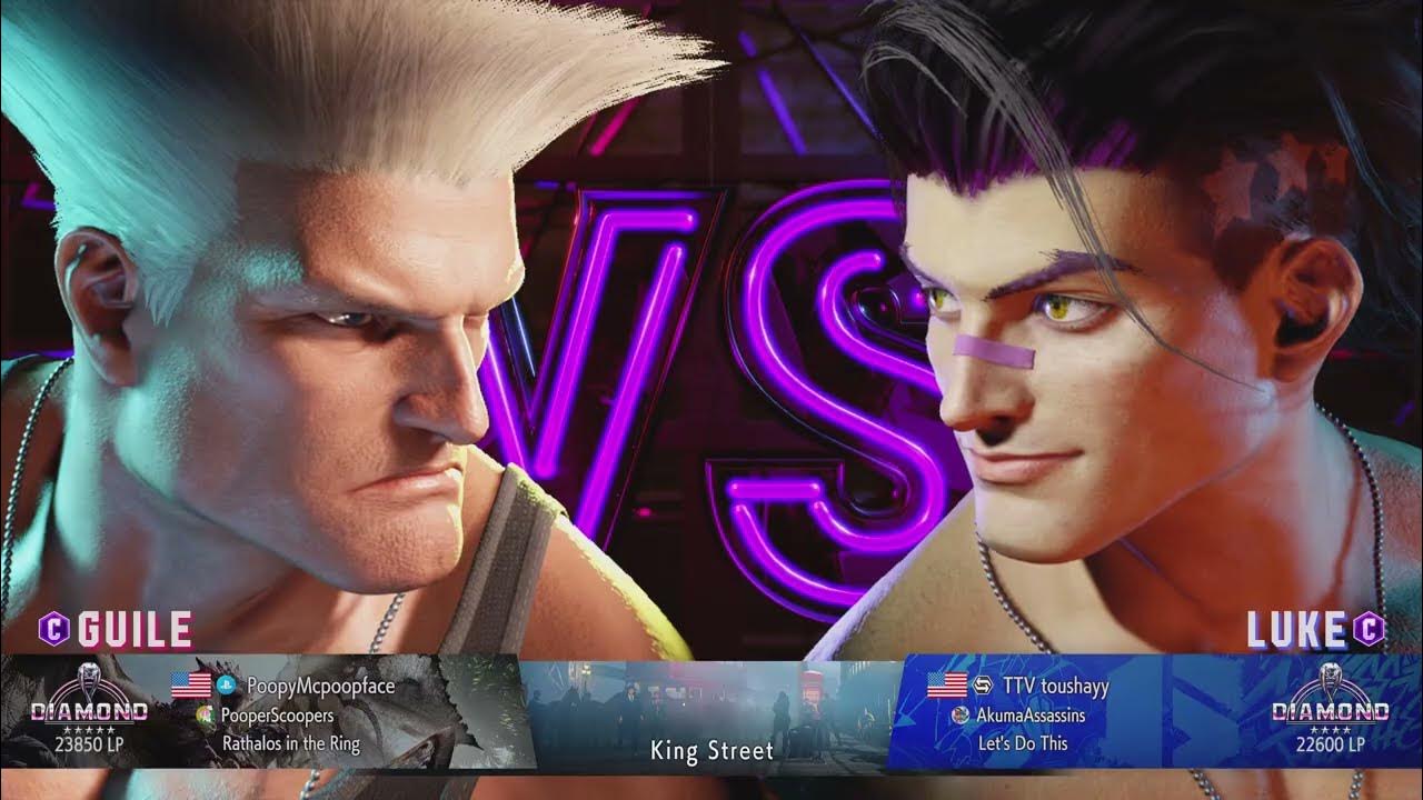 Street Fighter 6 - Diamond 5 - Guile vs Luke - YouTube