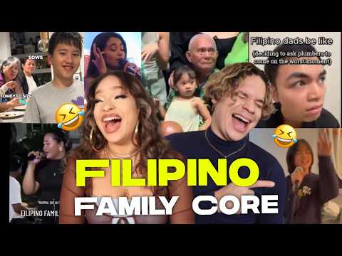Latinos react to 'Filipino CORE but it's FAMILY edition  😂😭