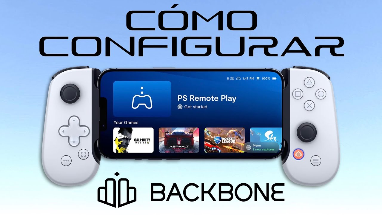 Cómo Conectar el Backbone al PlayStation 5 - YouTube