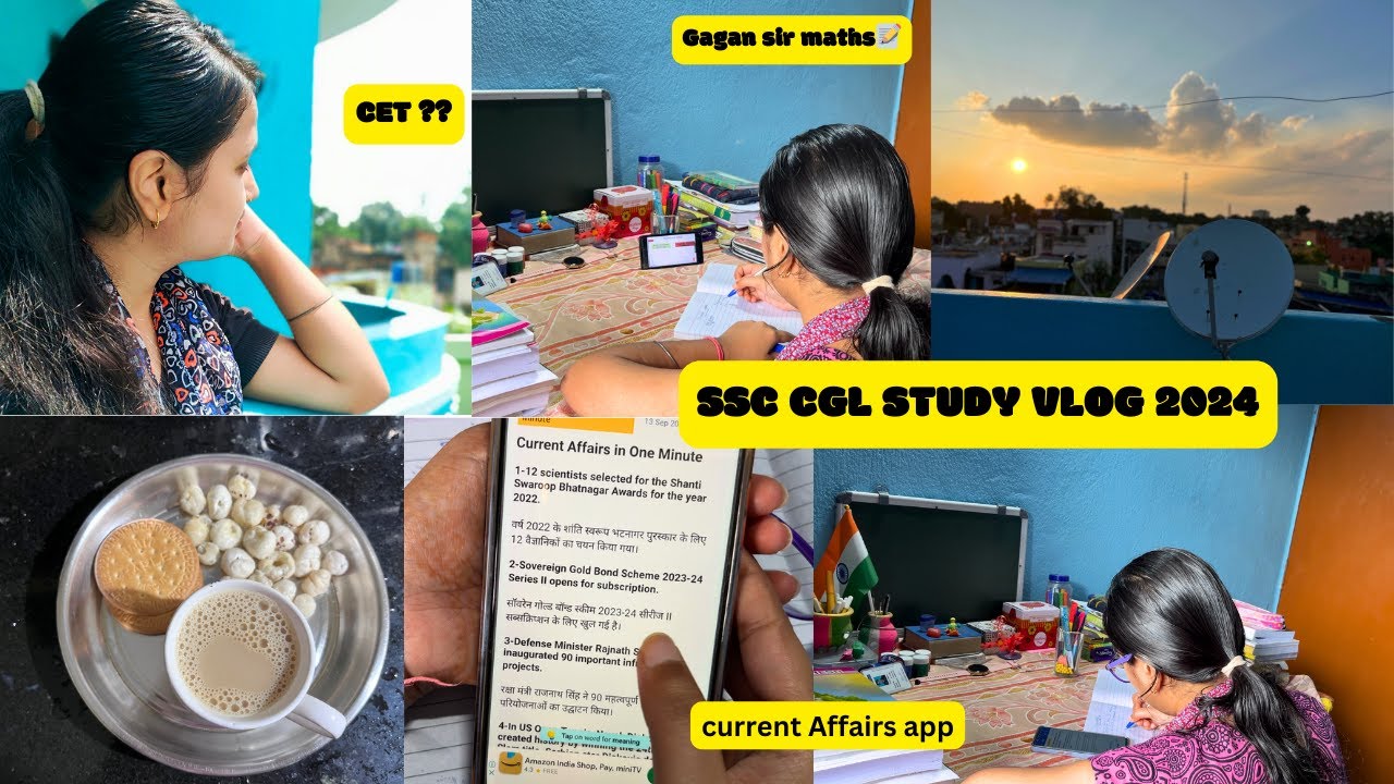 ssc study vlog |Day 4📚ssc cgl aspirants |ssc cgl 2024|study vlog| ssc ...