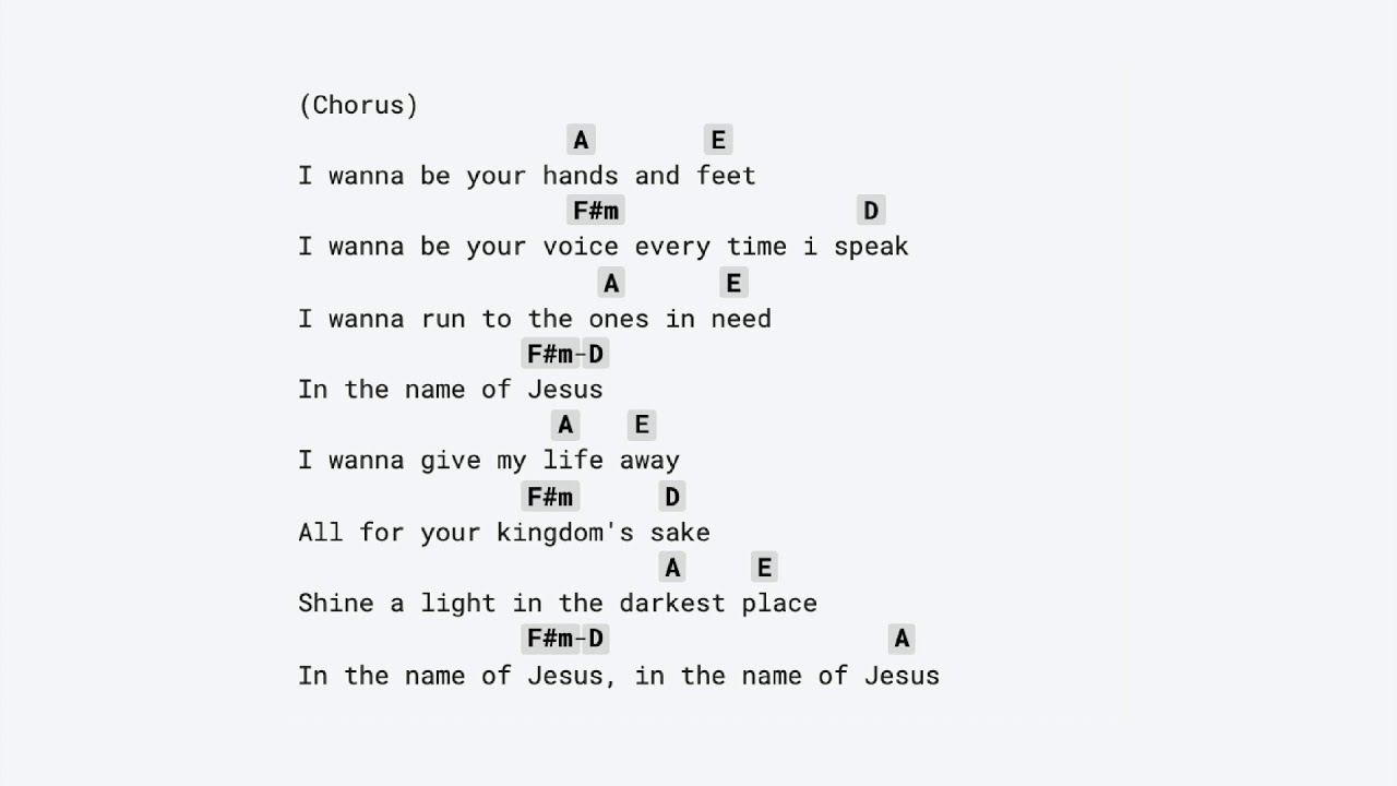 Send me out - chords and lyrics (CAPO 2nd) - YouTube