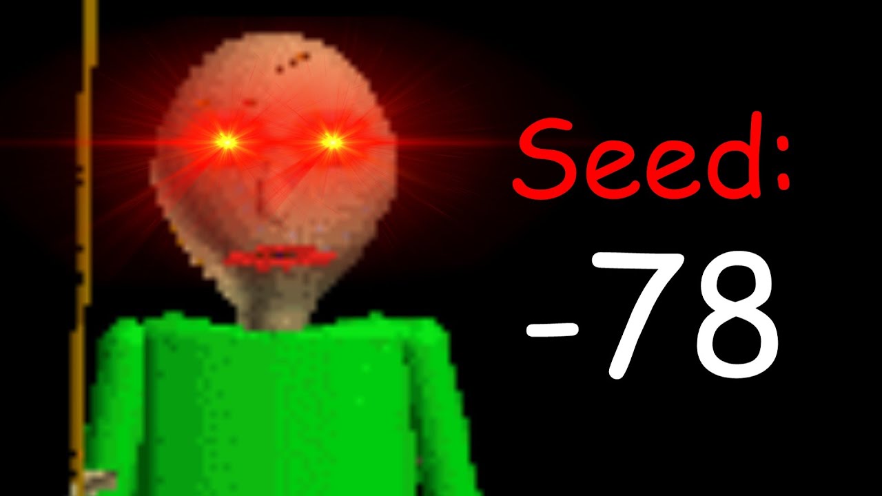Baldi's Basics Plus - Seed -78 (V0.4.X) - YouTube