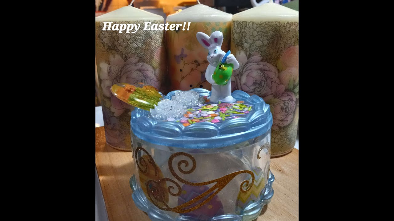 Making An Epoxy Resin Easter Cake with the #LetsResin Round Cake Mold ...
