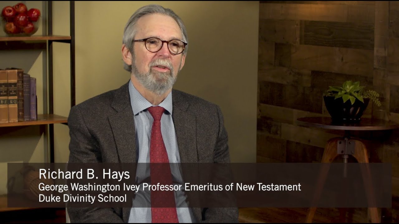 New Testament scholar Richard Hays now says God's cool with gay people ...