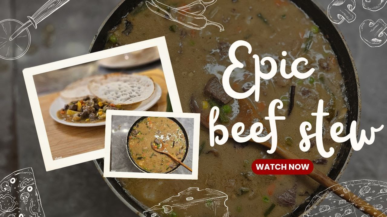 Epic beef stew - YouTube