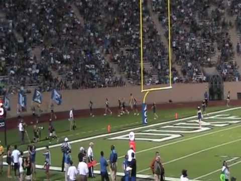 Duke Cheerleading Touchdown Celebration - YouTube