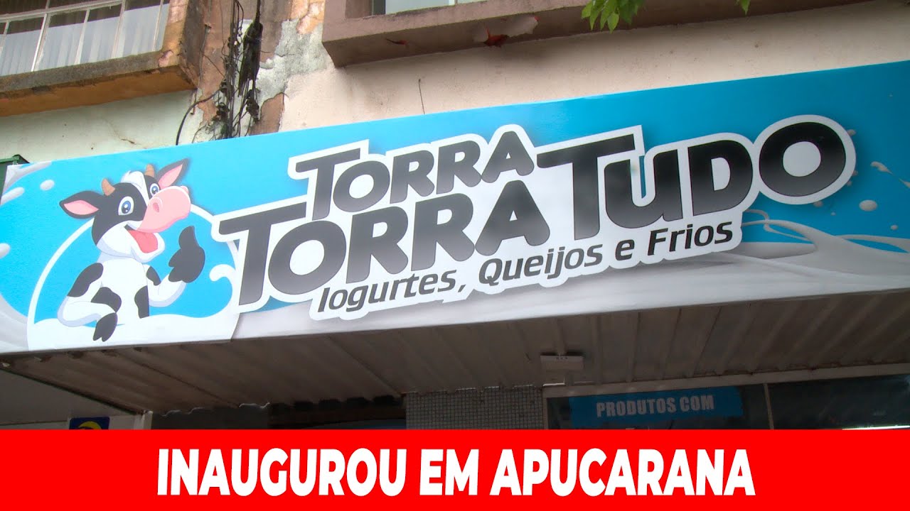 MEGA INAUGURAÇÃO DA LOJA 'TORRA TORRA TUDO' EM APUCARANA - YouTube