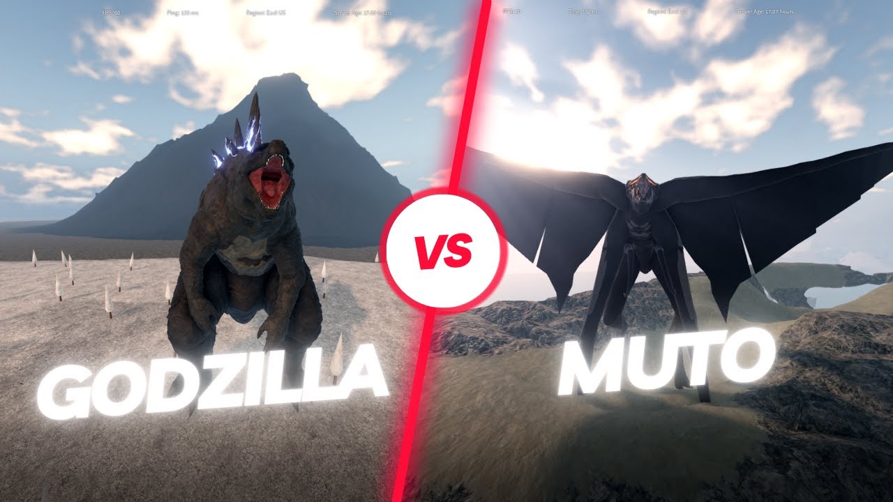 GODZILLA VS MALE MUTO || EPIC BATTLE [KAIJU UNIVERSE] - YouTube