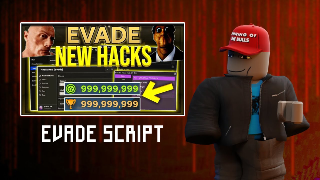 Roblox Evade Script - AUTO FARM EXP, AUTO RESPAWN, AUTO REVIVE, ESP, - YouTube