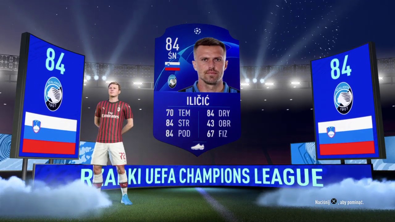 FIFA 20| WALKOUT Z UCL I NAGRODY ZA FUT CHAMPIONS - YouTube