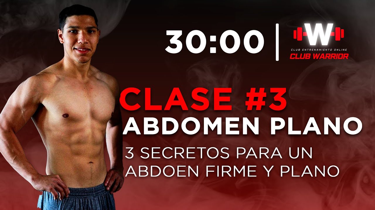 ABDOMEN PLANO EN 30 MINUTOS | LOS 3 SECRETOS PARA APLANAR ABDOMEN EN CASA Julio Cruces - YouTube