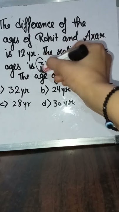 How to solve age related Aptitude? What is the easiest way to solve age ...