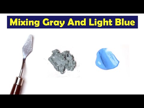 Mixing Gray And Light Blue - What Color Make Gray And Light Blue - Mix ...
