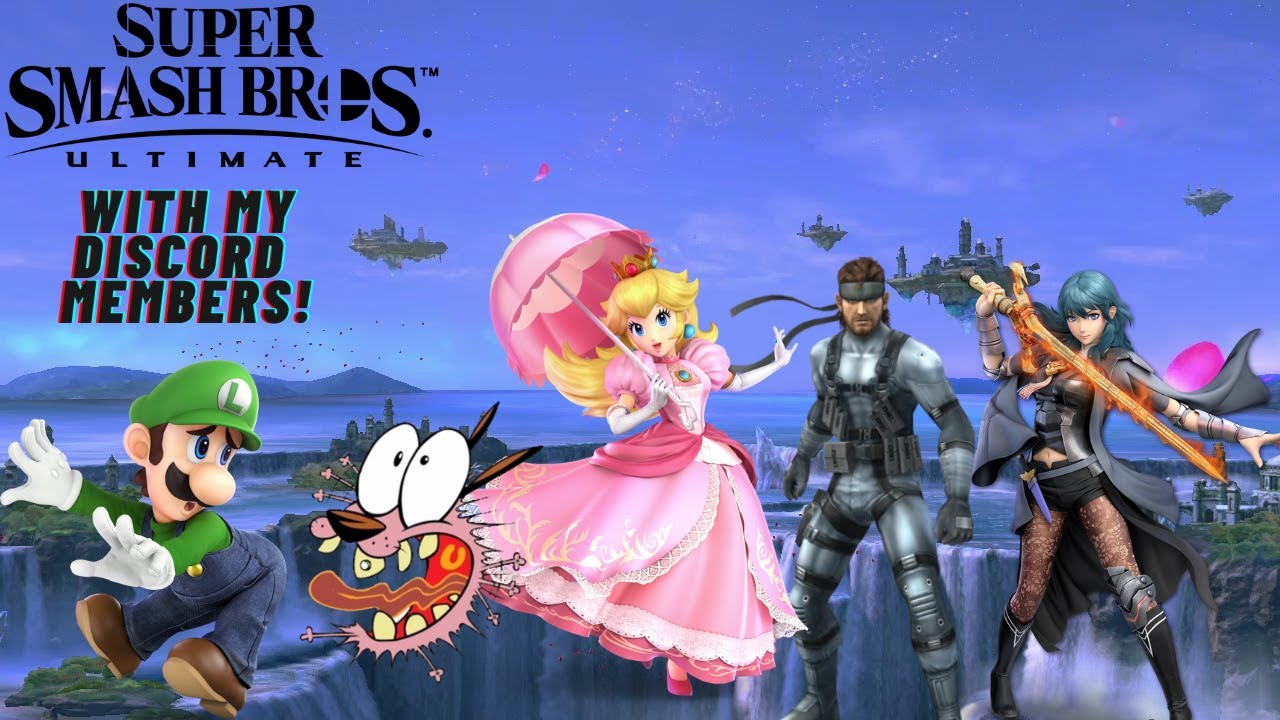 Super Smash Bros Ultimate with my discord members only | Beanie - YouTube
