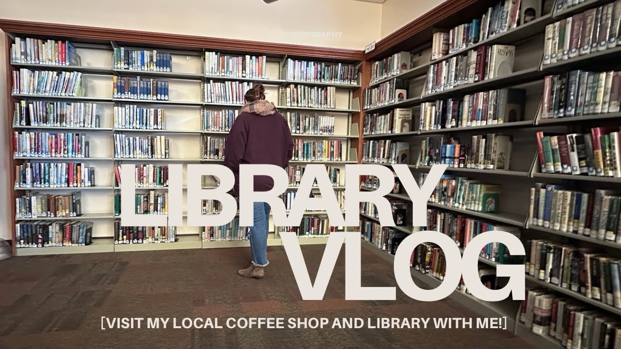 Come to the Library With Me! ~Cozy Book Vlog - YouTube