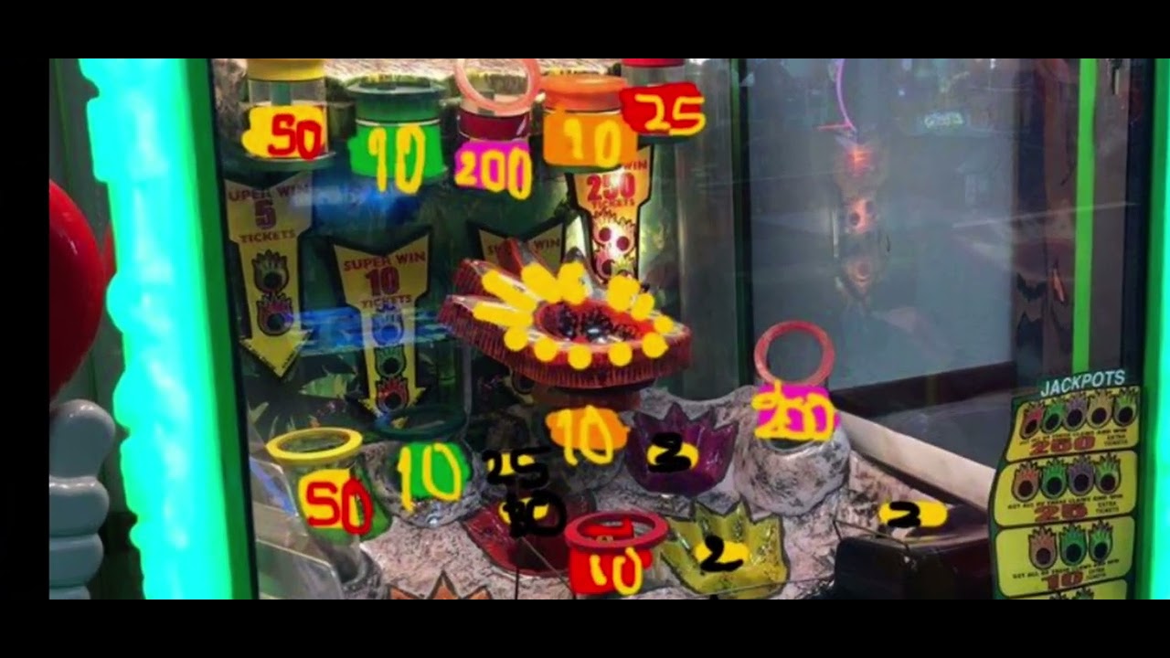 raptor captor arcade games and dinoscore arcade game - YouTube