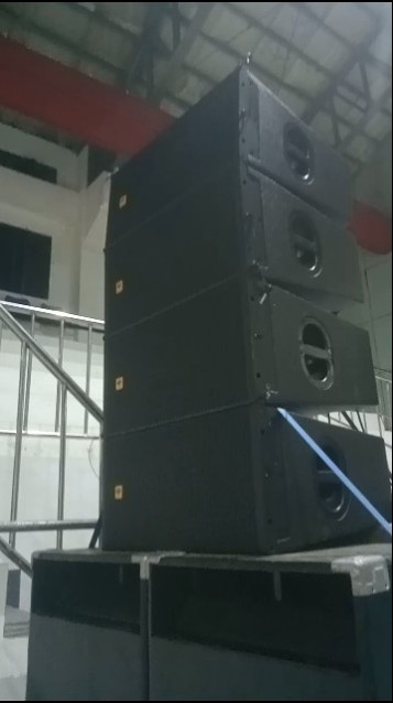 Kevler VTX935 dual 10 line array - YouTube