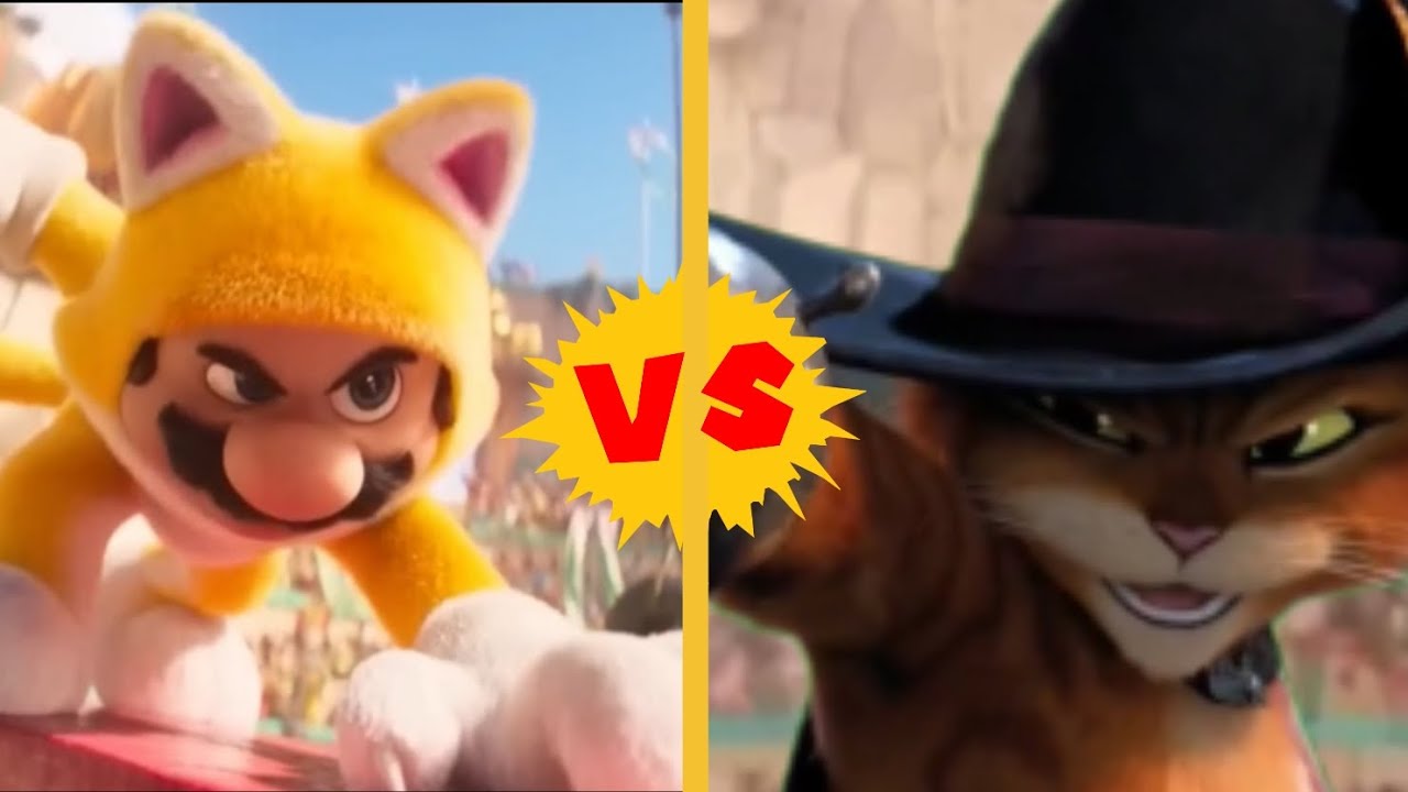 MARIO GATO VS GATO CON BOTAS [MEME BY EL JUANJOS] - YouTube