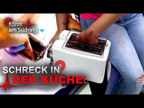 Hand im Toaster gefangen! Bizarrer Notfall schockt Mediziner | Klinik am Südring | SAT.1