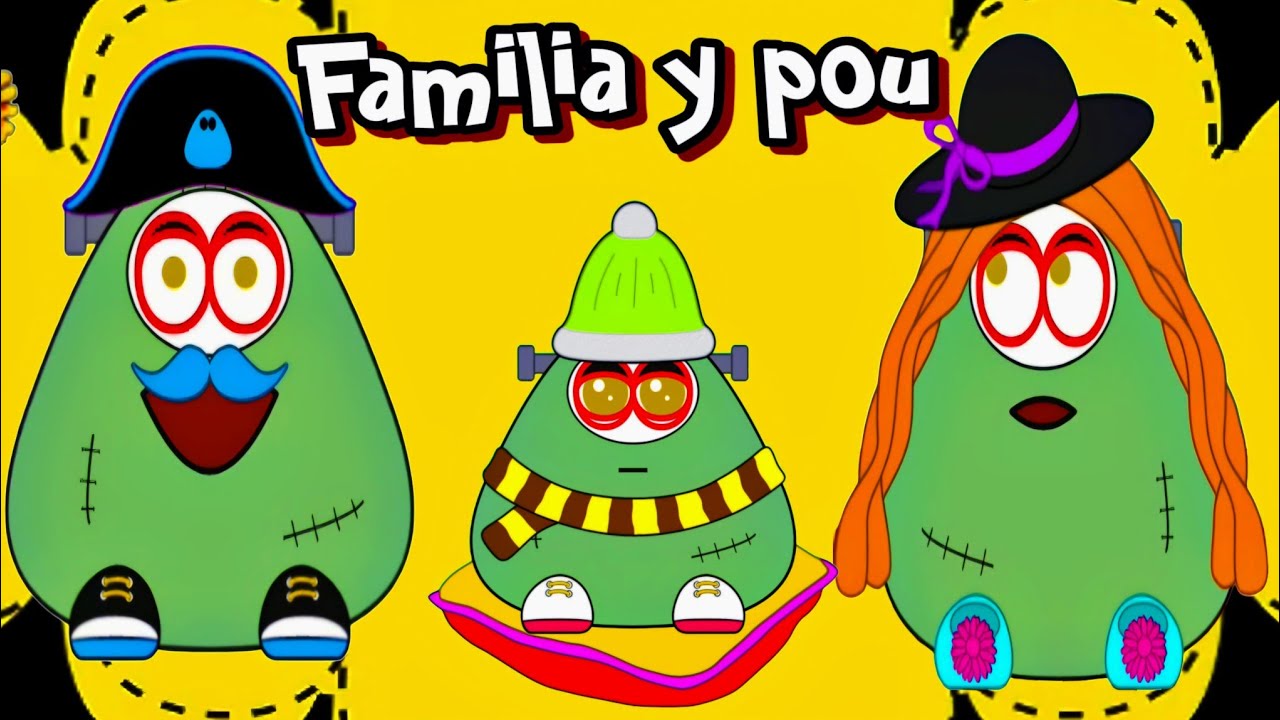 POU GAME - POU FAMILIA Y ZUMBI - POU GAMEPLAY - YouTube