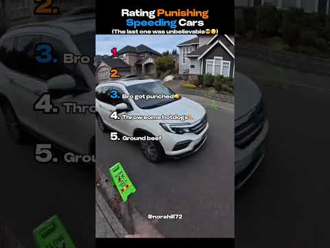Rating Punishing Speeding Cars