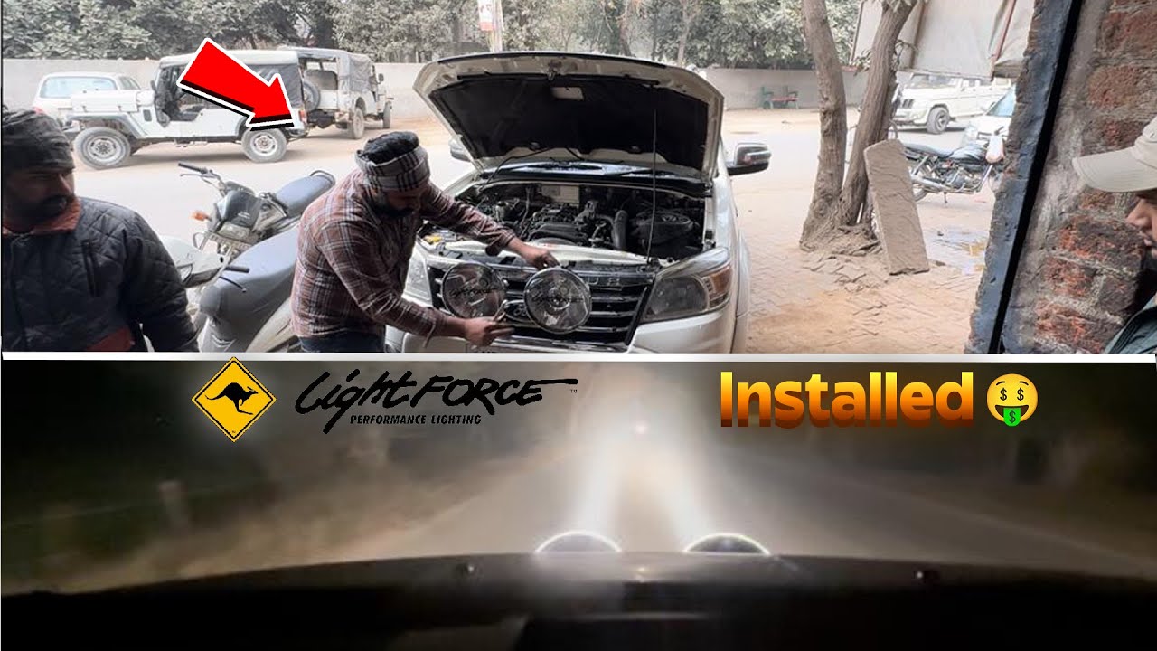 Lightforce Installed on Endeavour/ Vlog No:- 49 - YouTube