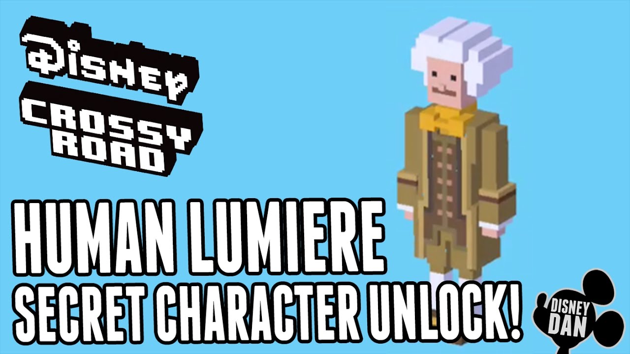 Disney Crossy Road Secret Character - Human Lumiere - Daily Mission ...