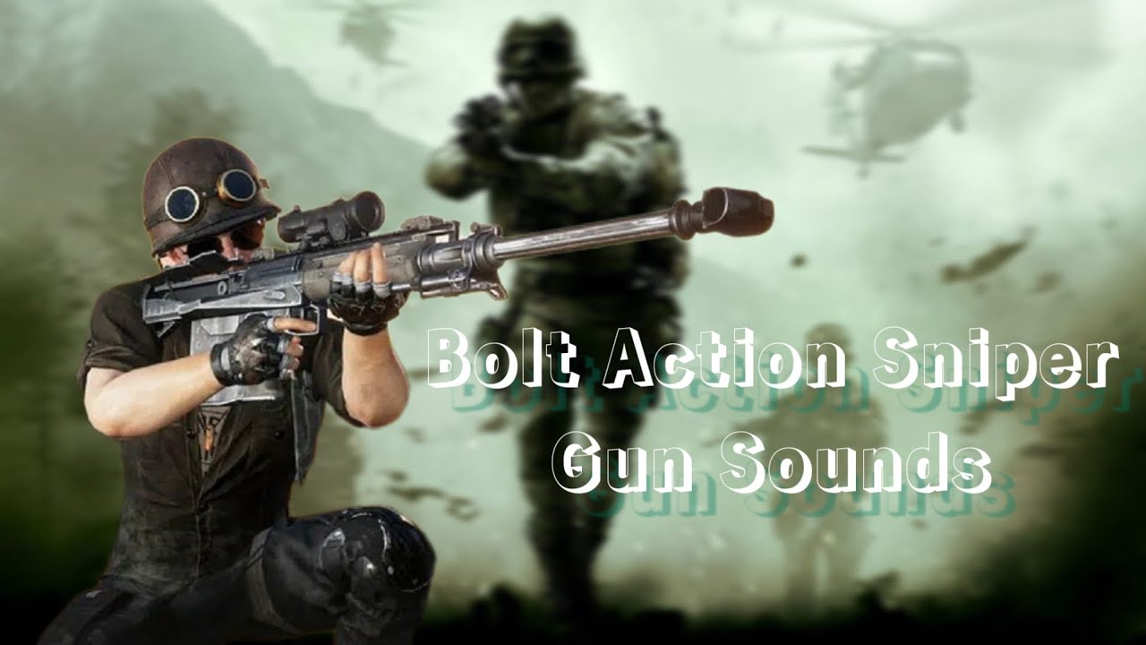 PUBG Bolt Action Sniper - Gun Ultra HD Sounds Pack With Suppressor ...
