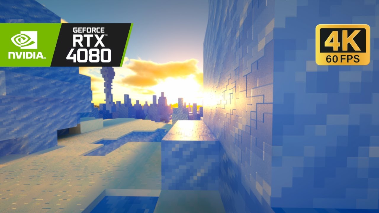 [4K 60fps] Insane render distance | SEUS PTGI HRR 3 | Exploring SEED ...