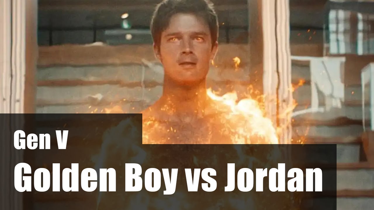Gen V | Luke/Golden Boy VS Jordan Li - Fight Scene - YouTube