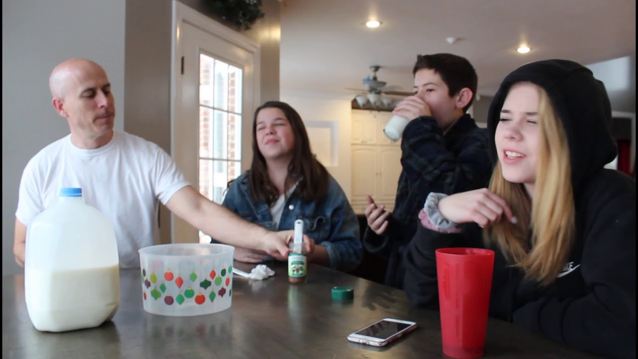 Nutmeg challenge with our family! - YouTube