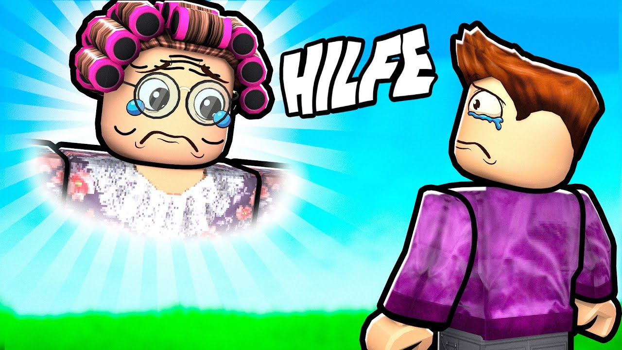 Roblox Rette Oma Vom Himmel Youtube