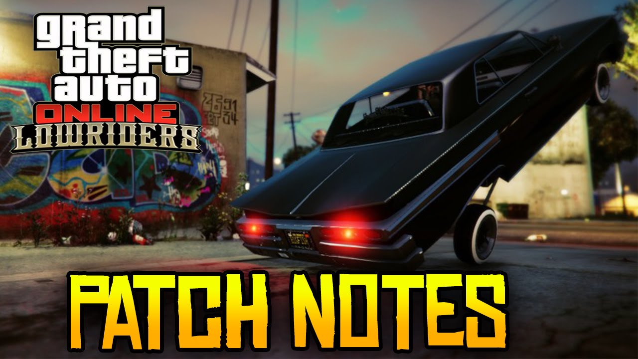 GTA 5 Lowrider DLC - PATCH NOTES 1.30! (Everything Added to the GTA 5 ...