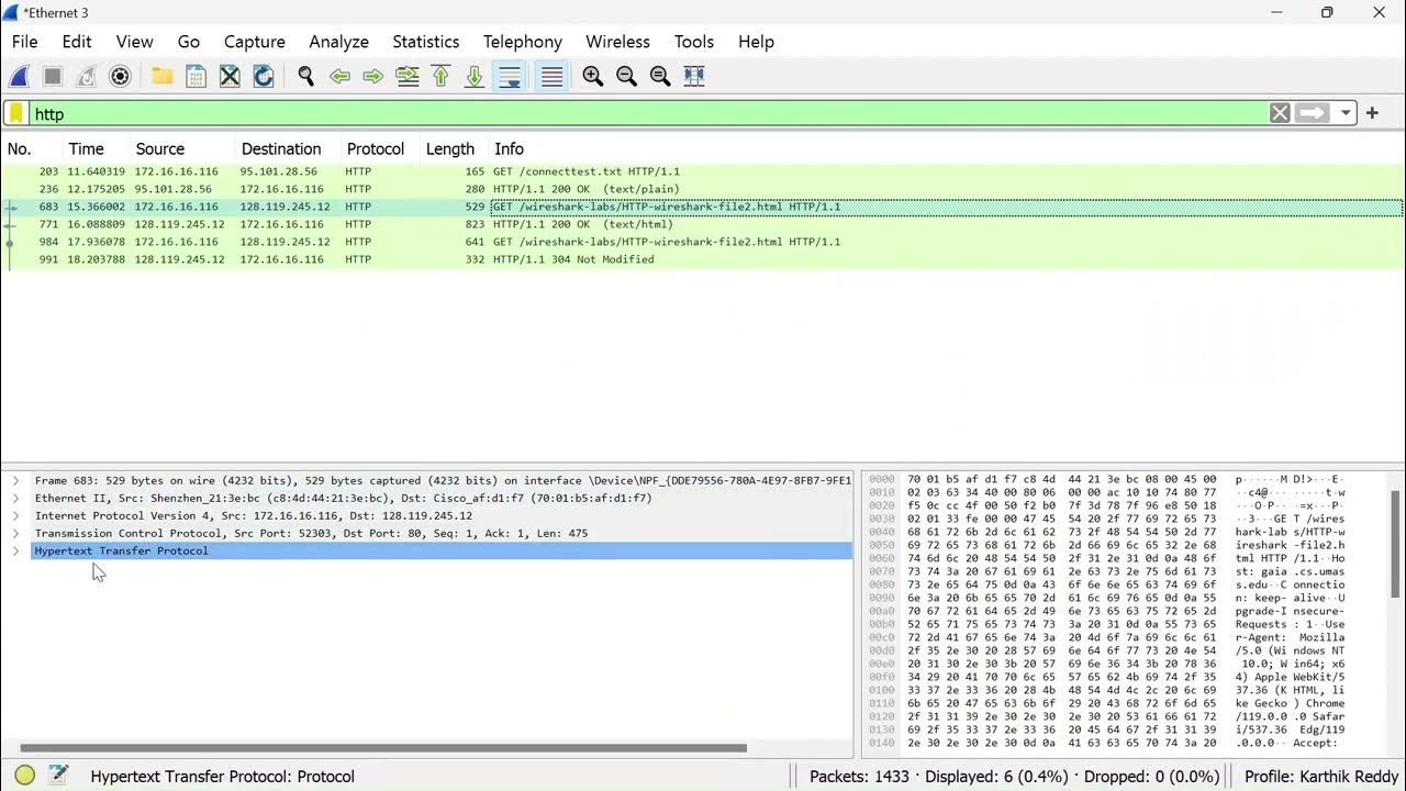Wireshark lab2-part2 - YouTube