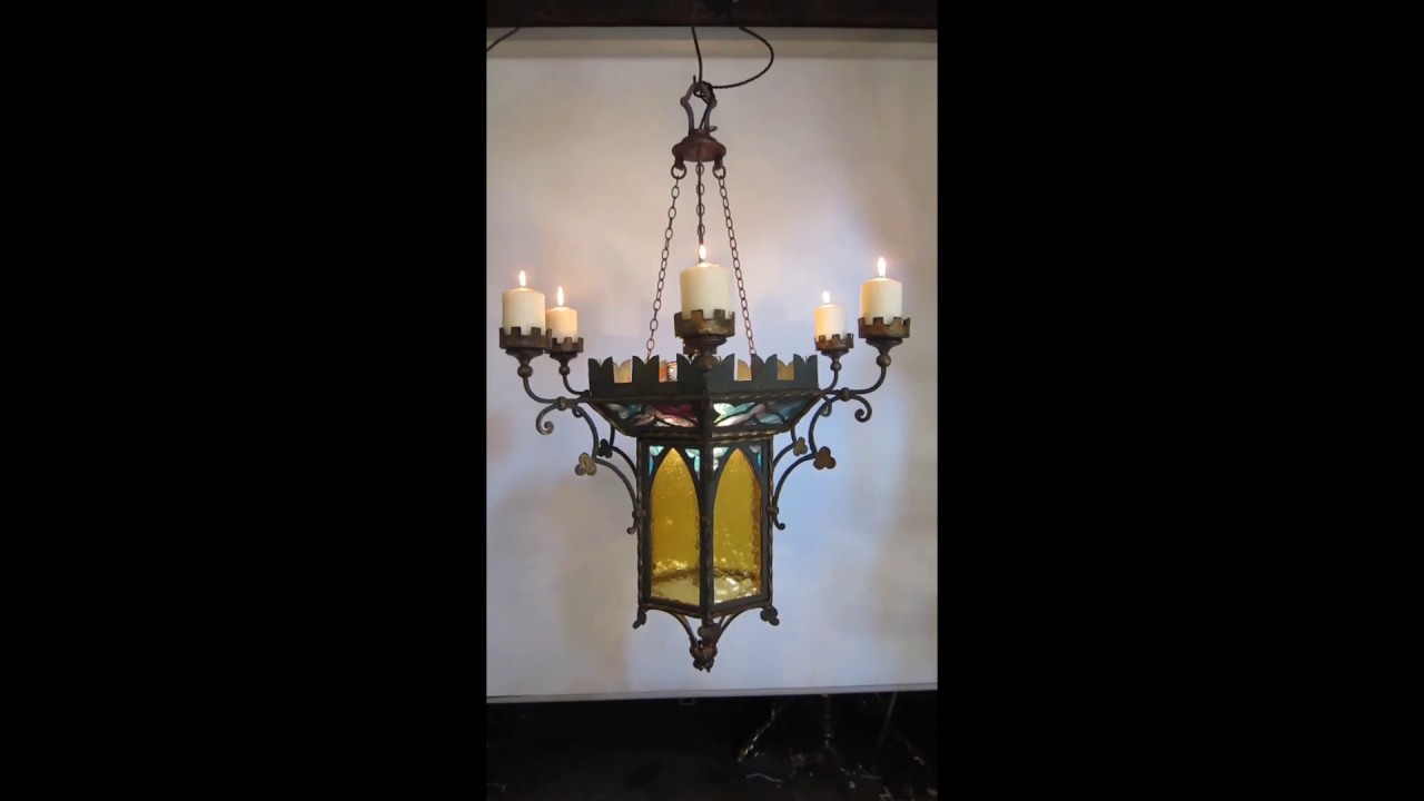 Gothic ceiling light - Light 2902 - YouTube