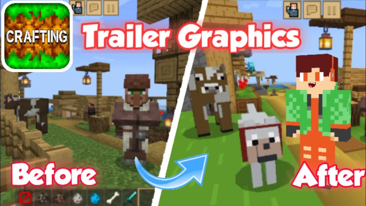 How to convert crafting and building graphics into Minecraft trailer ...