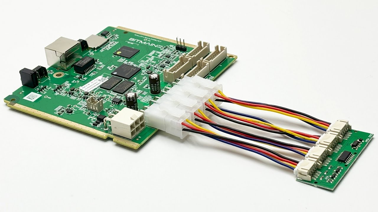 Square 4-pin fan speed simulator for Antminer S21, T21 and KS5 - YouTube