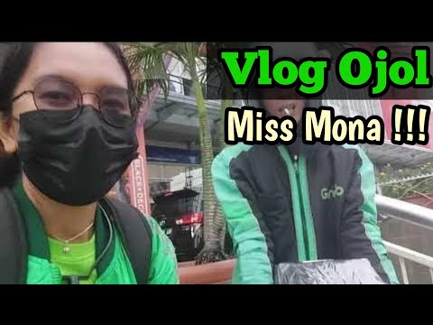 Vlog Lady Ojol - Grab Expres Multi Instan With Miss Mona