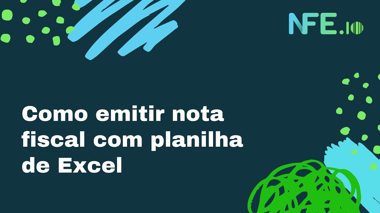Como emitir notas fiscais via planilha de excel! - YouTube