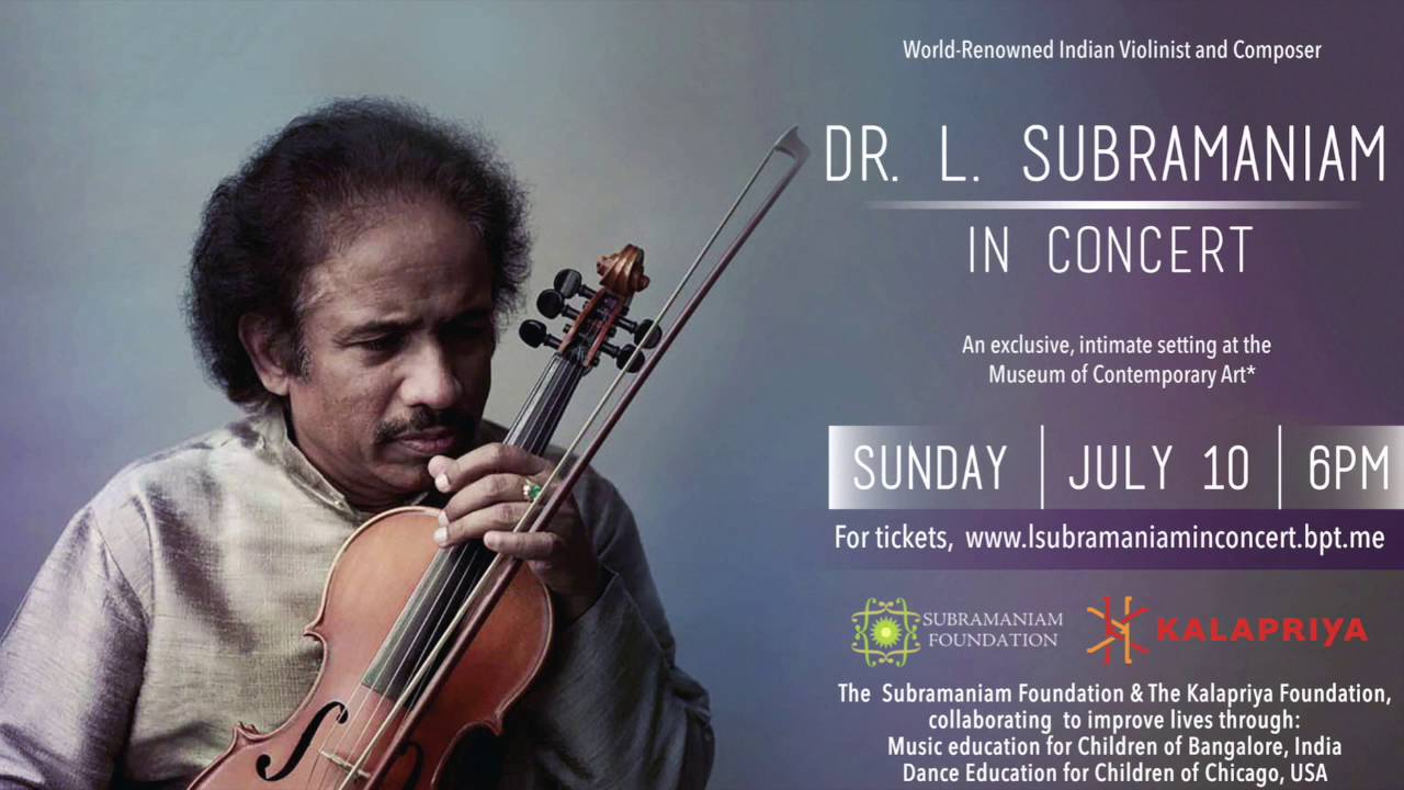 L Subramaniam in Concert - YouTube
