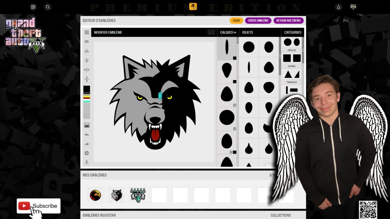 TUTO COMMENT CREE UN CREW ET UN INSTALER ENBLEME - YouTube